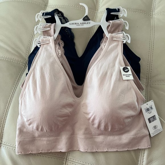 Laura Ashley | Intimates & Sleepwear | Laura Ashley Womens 3pack Bras ...